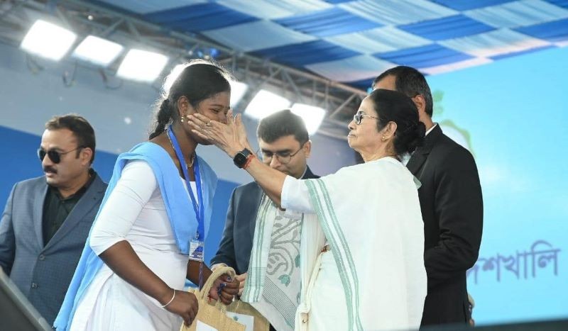 Truth ultimately gets revealed: Mamata Banerjee in her first visit to Sandeshkhali after Lok ...