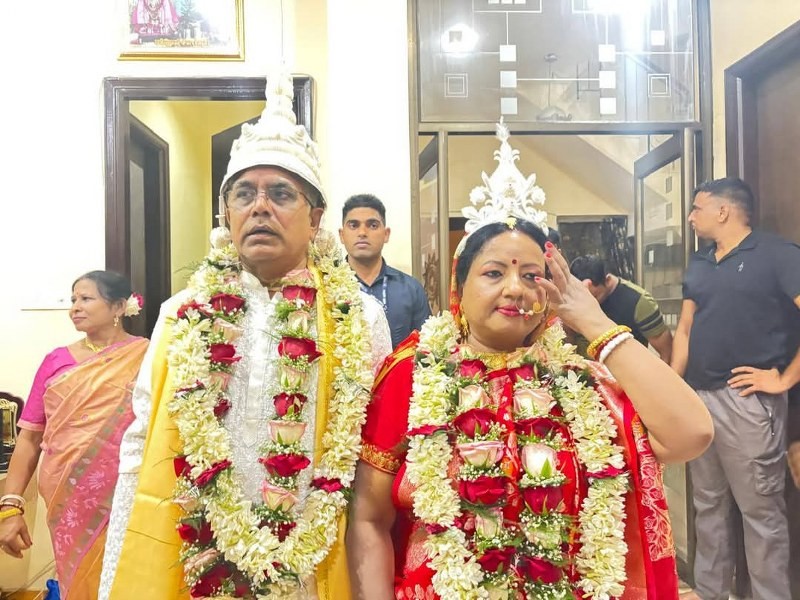 In images : BJP leader Dilip Ghosh marries Rinku Majumdar | Indiablooms - First Portal on ...