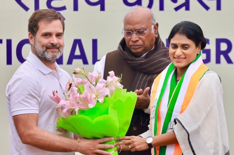 Andhra Pradesh Congress chief G Rudra Raju steps down, YS Sharmila likely to replace him ...