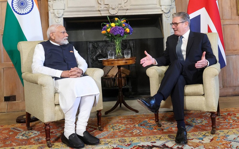 In Images: PM Modi meets UK counterpart Keir Starmer | Indiablooms - First Portal on Digital ...