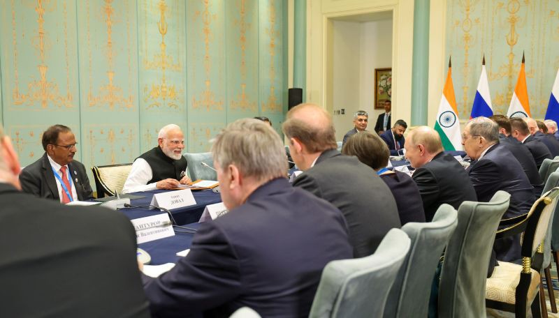 In Images: PM Modi holds bilateral meeting with Putin on sidelines of SCO Summit | Indiablooms ...