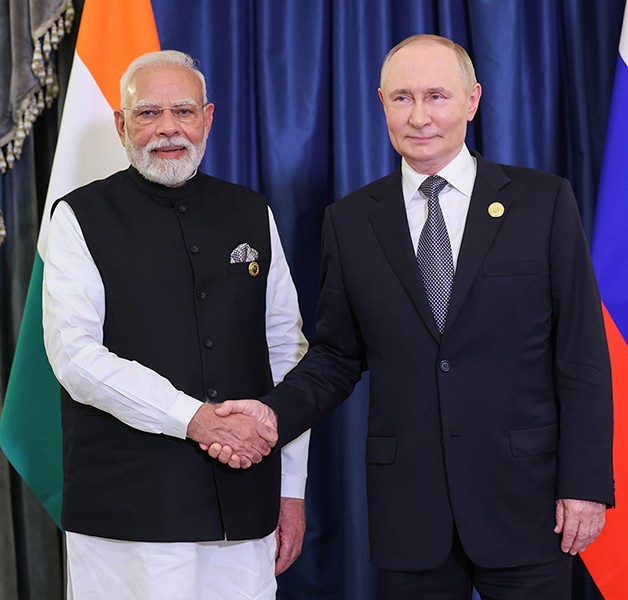 In Images: PM Modi holds bilateral meeting with Putin on sidelines of SCO Summit | Indiablooms ...