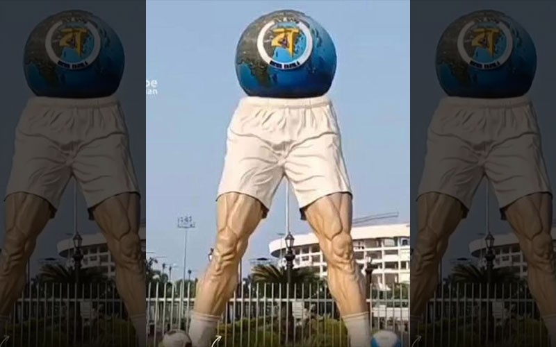 Mamata Banerjee-designed controversial Salt Lake Stadium statue ...
